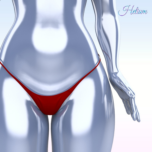 Second Life Marketplace Red Panty
